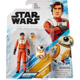 Star Wars The Resistance 6" Carded Poe Dameron and BB-8 Action Figure 2 ...