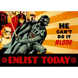 " Enlist Today" - Paper Cliff Chiang Brian's Toys