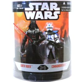 Star Wars 30th Anniversary Order 66 Boxed Darth Vader & Commander Bow ...