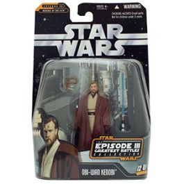 Star Wars Saga 2 Greatest Battles Carded 3.75" Obi-Wan Kenobi (Pilot ...