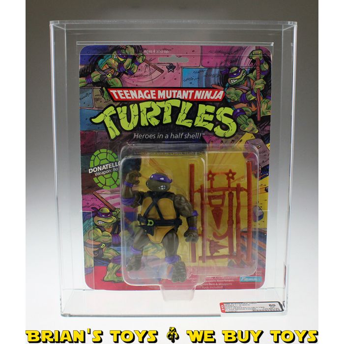 1998 Playmates TMNT Series 1 / 10 Back Donatello Soft Head / Fan Club ...