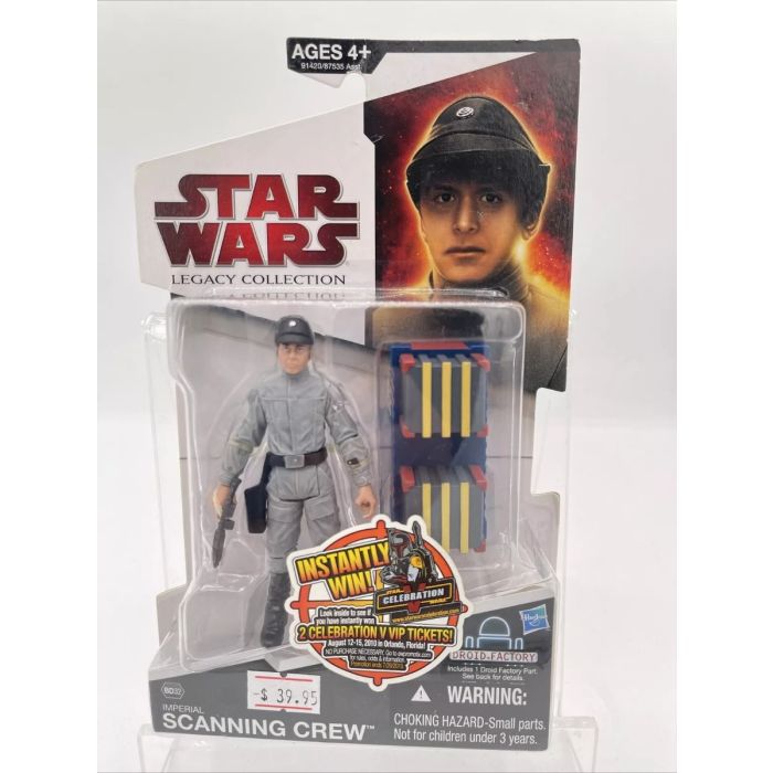 Star Wars The Legacy Collection Droid Factory 3.75" Imperial Scanning ...
