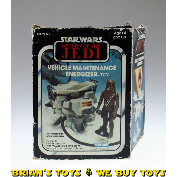 Vintage Kenner Star Wars Mini-Rigs Boxed Vehicle Maintenance Energizer ...
