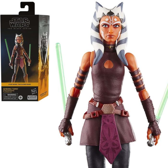 Star Wars The Black Series Boxed Boxed 6" Ahsoka Tano (Padawan) Action ...