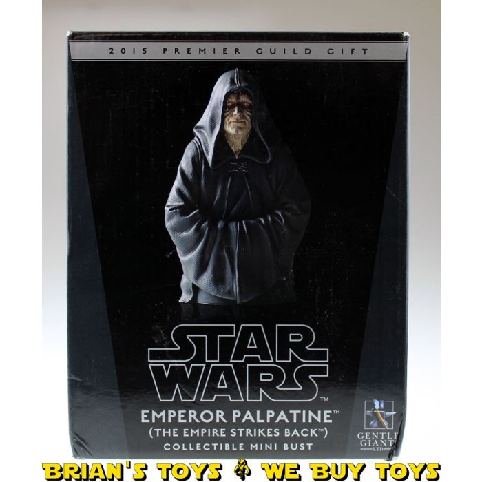 Gentle Giant Star Wars Mini-Bust Emperor Palpatine (ESB) Brian's Toys