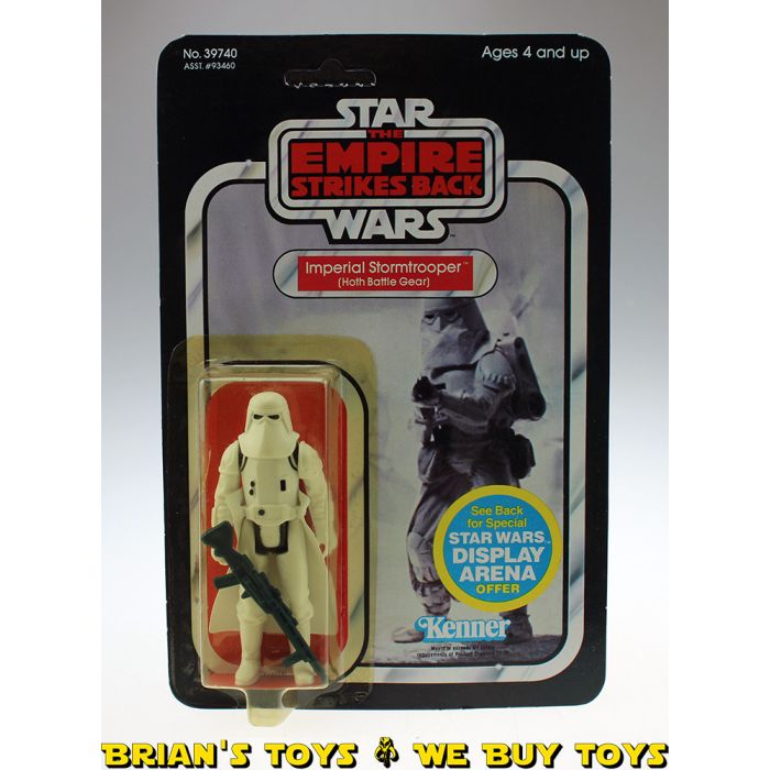 Vintage Kenner Star Wars Carded ESB 45 Back Display Arena Special Offer ...