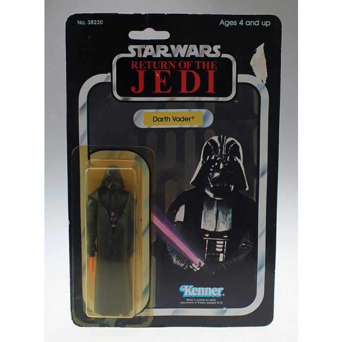 Vintage Kenner Star Wars Carded ROTJ Darth Vader Action Figure C5 Brian ...