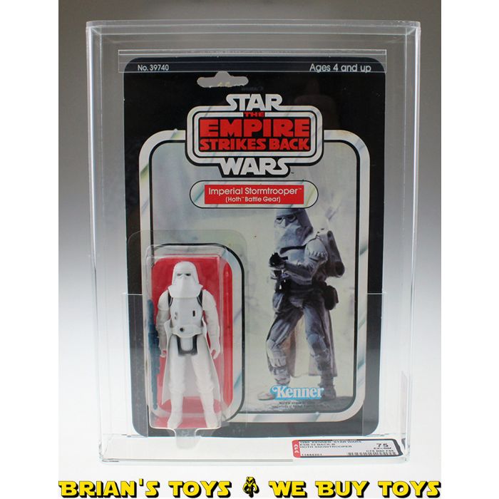 Vintage Kenner Star Wars Carded ESB 32 Back-B Hoth Snowtrooper Action ...
