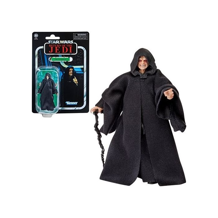 SW The Vtg. Coll. 3.75" The Emperor Action Fig Brian's Toys