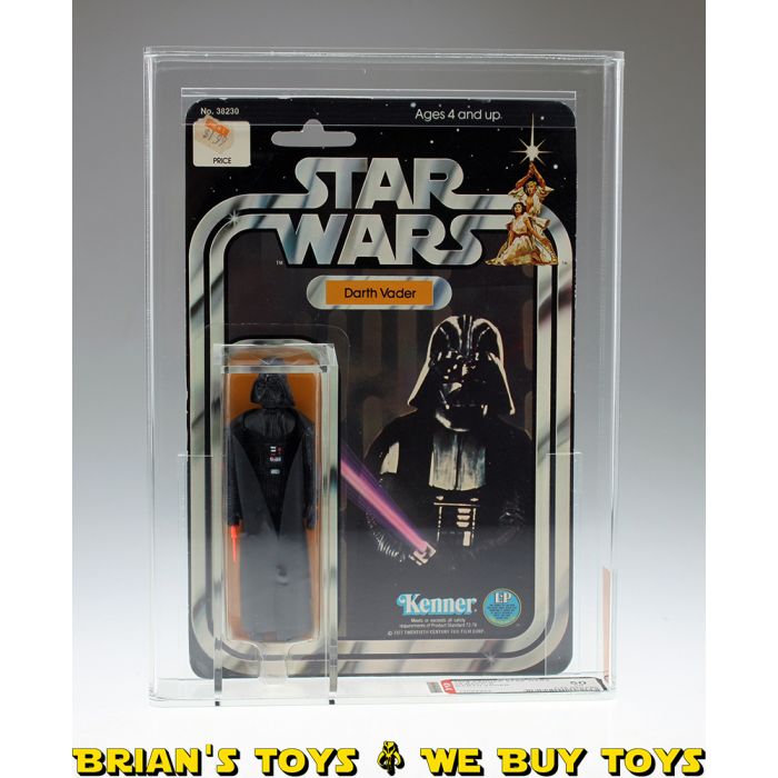 Vintage 1978 Kenner Star Wars 12 Back-B Darth Vader AFA 50 VG #12096902 ...