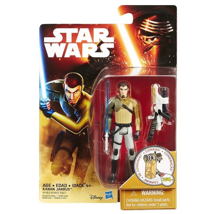 Star Wars The Force Awakens Carded 3.75" Kanan Jarrus (Desert Mission ...