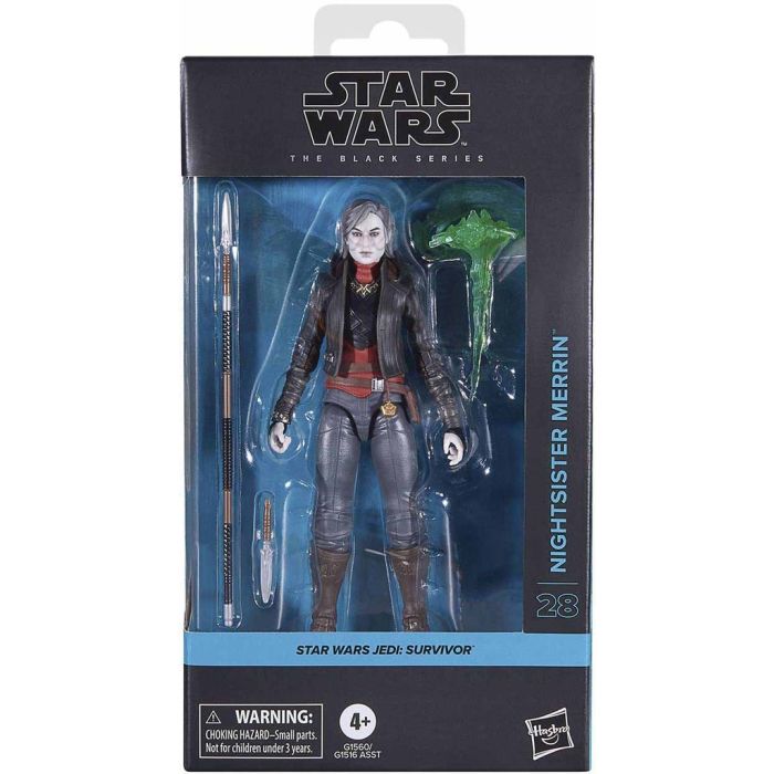 Star Wars The Black Series Boxed 6" Nightsister Merrin Action Figure ...