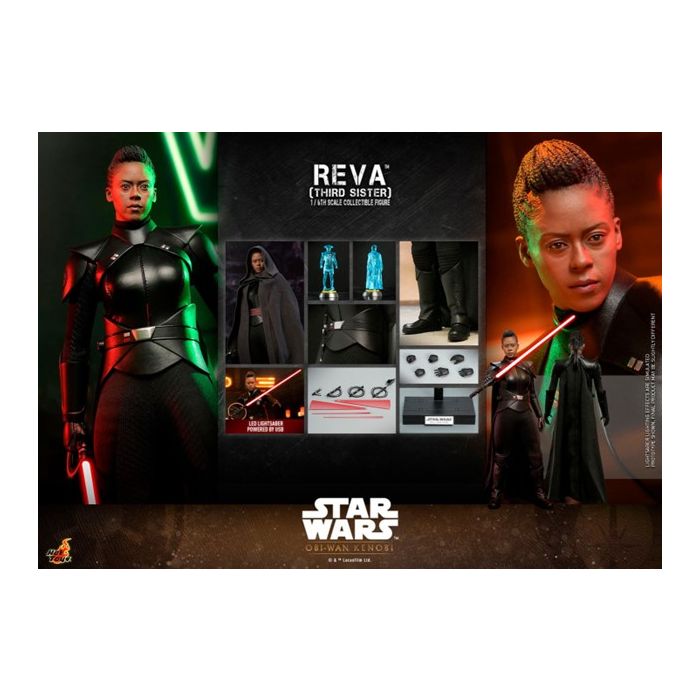 Sideshow Star Wars Hot Toys 12 Boxed Reva Third Sister TMS083 Brian s Toys